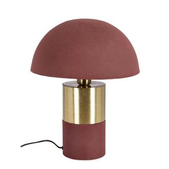 BIZZOTTO Lampe de table Isham bordeaux h40