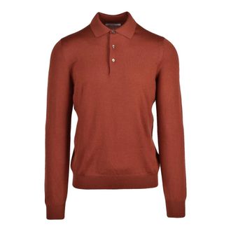 Gran Sasso Herren, Strickwaren, Orange, MGr&ouml;&szlig;e