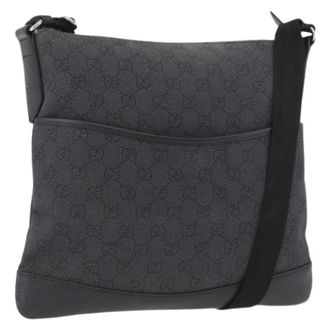 Gucci Pre-owned Vintage GG Canvas Schultertasche - - Pre-owned - Damen - Schwarzk - ONE SIZE