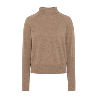 Envelope 1976 Kaschmir Strick Rollkragenbluse - - Knitwear - Damen - Beige - XS