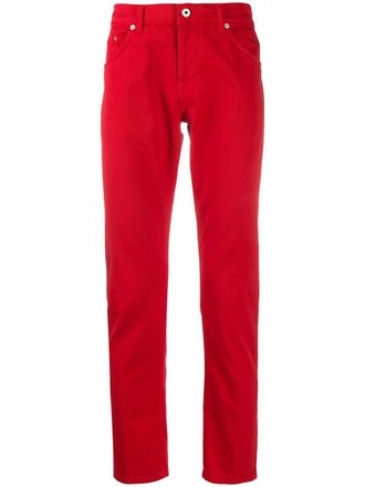 Dondup Tief sitzende Mius Jeans - Rot