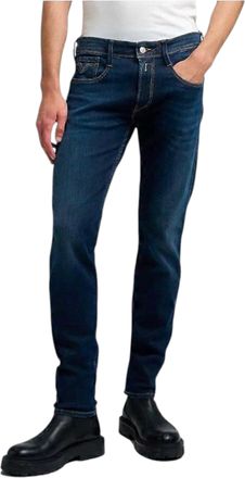 Replay Herren Jeans Anbass Power Stretch, Dark Blue 007 (Blau), 29W/32L