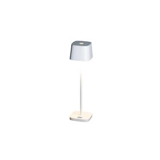 Konstsmide Akku-Tischleuchte Capri Mini weiss | Indoor/Outdoor | 7829-250, Wei&szlig;