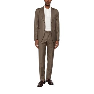Tagliatore Vesuvio Suit - - Suits - Herren - Braun - 3XL