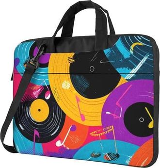 Generic Sac color&eacute; pour ordinateur portable de 15,6, housse de protection antichoc pour ordinateur portable Galaxy avec bandouli&egrave;re - Pour homme et femme, mul