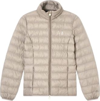 Emporio Armani Emporio Armani Ea7, Femme, Vestes, Beige, Taille: 44 FR Veste Rembourr&eacute;e L&eacute;g&egrave;re