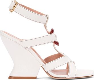 Alberta Ferretti Femme, Chaussures, Blanc, Taille: 39 EU Sandales