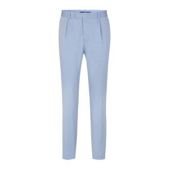 Joop Homme, Pantalons, Bleu, Taille: M Pantalon en jersey &agrave; plis