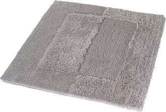 Kleine Wolke Badteppich Havanna, Baumwolle, Grau, 55x65 cm