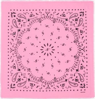 Kujten Grand bandana cachemire imprim&eacute; - Grand Bandana Hachiko