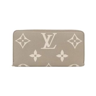Louis Vuitton Portefeuille Long Pre-owned (Bi-pli) - Femme - Pre-owned - Beige - Taille: ONE Size