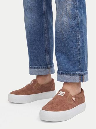 DC Sneakers aus Stoff CEO-LEA-ZL-0011 Braun