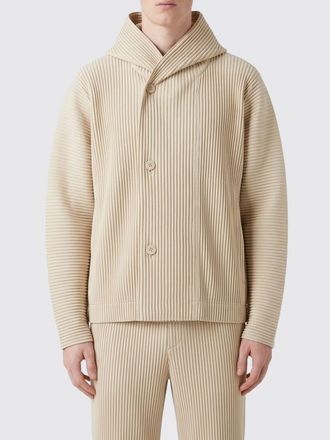 Homme Pliss&eacute; Issey Miyake Pull Homme couleur Beige