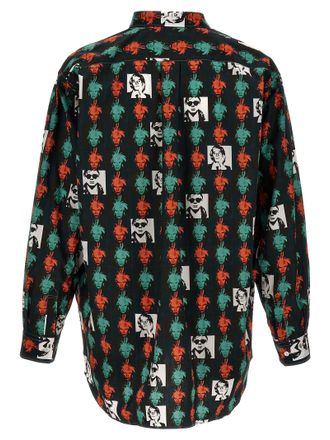 Comme Des Gar&ccedil;ons Mens Multicolor Cotton Blouse