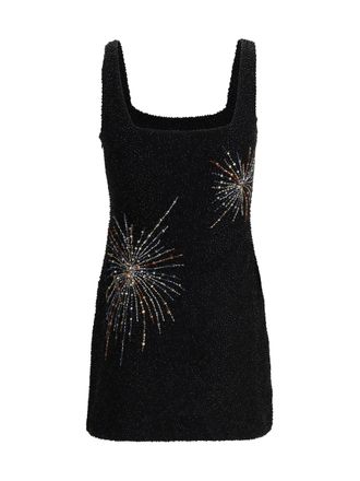 Staud Womens Sable Dress Firework Nylon; Elastane