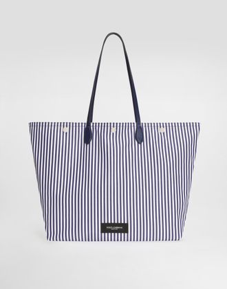 Dolce & Gabbana Shopping-tasche Essenza Aus Popeline - Mann Shopper Multicolor Onesize