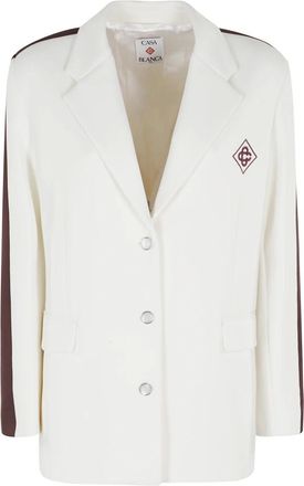 Casablanca Femme, Vestes, Blanc, Taille: 32 FR Sports Tailored Jacket