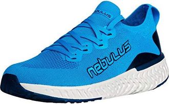 Nebulus Baskets Unique pour homme, Bleu clair et bleu marine, 42 EU