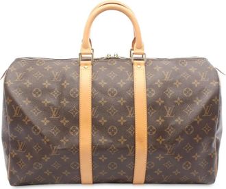 Louis Vuitton 1999 Monogram Keepall 45 travel bag - Braun