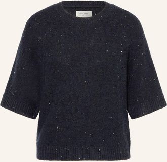 Part Two Pullover Uresapw Mit 3/4-Arm Und Pailletten blau