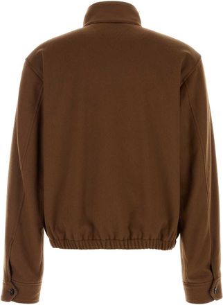 Bottega Veneta Wool Cashmere Jacket - Brown