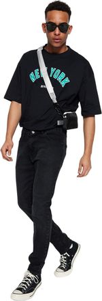 Trendyol Trendyol, schwarze männliche dünne Jeans, schwarz, 31