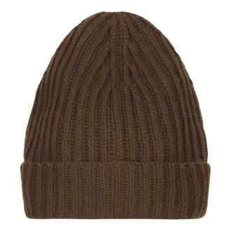 Malo Rippstrickm&uuml;tze - - Accessories - Herren - Gr&uuml;n - ONE SIZE