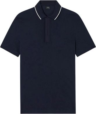 A|X Armani Exchange Slim Fit Polo - - Tops - Herren - Blau - M