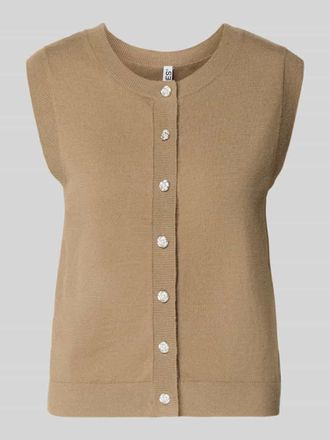 Pieces Regular Fit Pullunder aus Viskose-Mix Modell ORINA