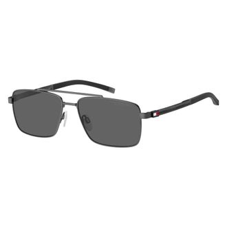 Tommy Hilfiger Sonnenbrille - - Accessories - Herren - Grau - 58 MM