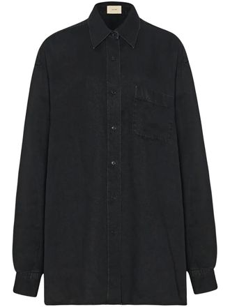 The Row chemise Nesson - Noir