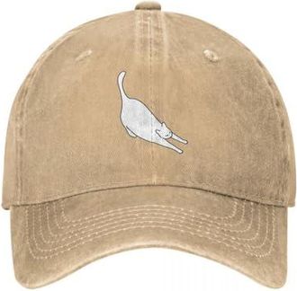 Generic Große Stretch Baseball Caps Mode Denim Stoff Hüte Outdoor Verstellbare Kassette Streetwear Baseball Cowboy Hut für Unisexe Geschenk Coton imprimé de M