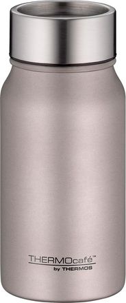 Thermocafé by Thermos TC DRINKING MUG rose mat 0,35l, Thermobecher Edelstahl, Isolierbecher, Kaffeebecher to Go Thermo, auslaufsicher, 8h heiß & 16h kalt, spülmaschinenfest