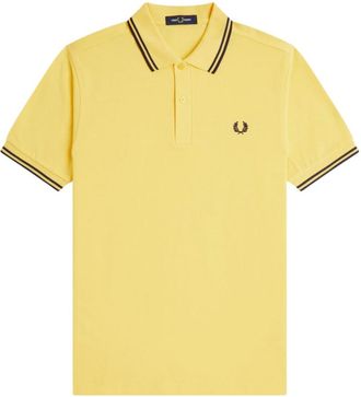 Fred Perry Homme, Tops, Jaune, Taille: M Polo Chemises