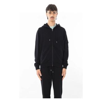 MC2 Saint Barth Homme, Sweatshirts et sweats &agrave; capuche, Noir, Taille: 2XL Beckett Fleece Full Zip Sweat &agrave; capuche