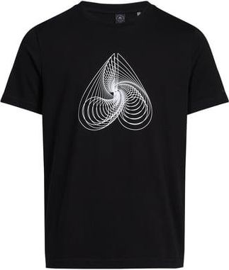 Moose Knuckles T-shirt &agrave; imprim&eacute; graphique en coton