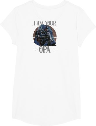 Star Wars Darth Vader I Am Your Opa Retro Fathers Day T-Shirt