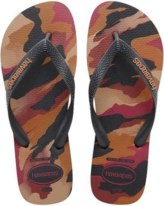 Havaianas Top Camu, Comfortable, Durable and Lightweight Flip-Flops, Camouflage Print, Men, New Graphite New Graphite, 4.5/5 UK
