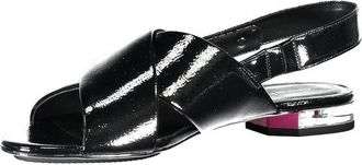 Calvin Klein Cross-Front Sandal - Black