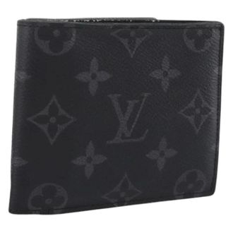 Louis Vuitton Portefeuille Bifold Monogram Eclipse Pre-owned - Homme - Pre-owned - Noir - Taille: ONE Size