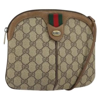 Gucci Sac bandouli&egrave;re vintage Pre-owned - Femme - Pre-owned - Beige - Taille: ONE Size