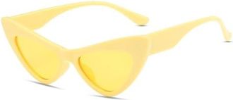 Generic Lunettes De Soleil Dextérieur For Hommes, Vacances, Conduite For Femmes(Yellow)