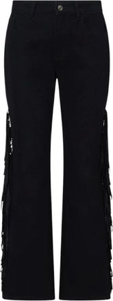 Liu Jo Jean large - Femme - Jeans - Noir - Taille: 38 FR