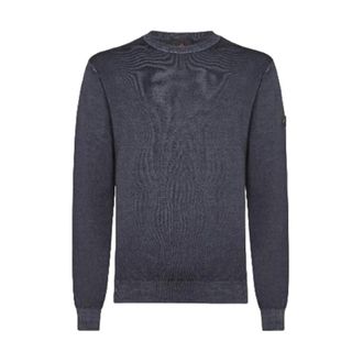 Peuterey Badra ACD 01 Rundhalspullover - - Knitwear - Herren - Blau - S