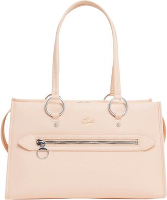 Lacoste Femme, Sacs, Beige, Taille: ONE Size Celys Top Handle Bag