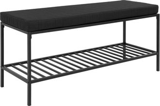 M&S Collection Vita Sitzbank inkl. Kissen, schwarz