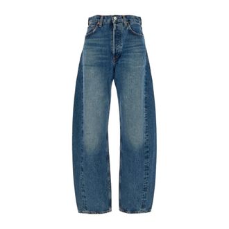 A Gold E Infinite Wide Jeans - - Jeans - Damen - Blau - W25