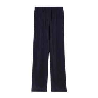 Pennyblack Femme, Pantalons, Bleu, Taille: 36 FR Wide Cupro Pantalons