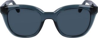 Ferragamo Femme, Accessoires, Bleu, Taille: ONE Size Sf2000S522143 Lunettes de soleil