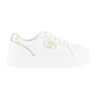 Liu Jo Femme, Chaussures, Blanc, Taille: 38 EU Joli Baskets en Blanc